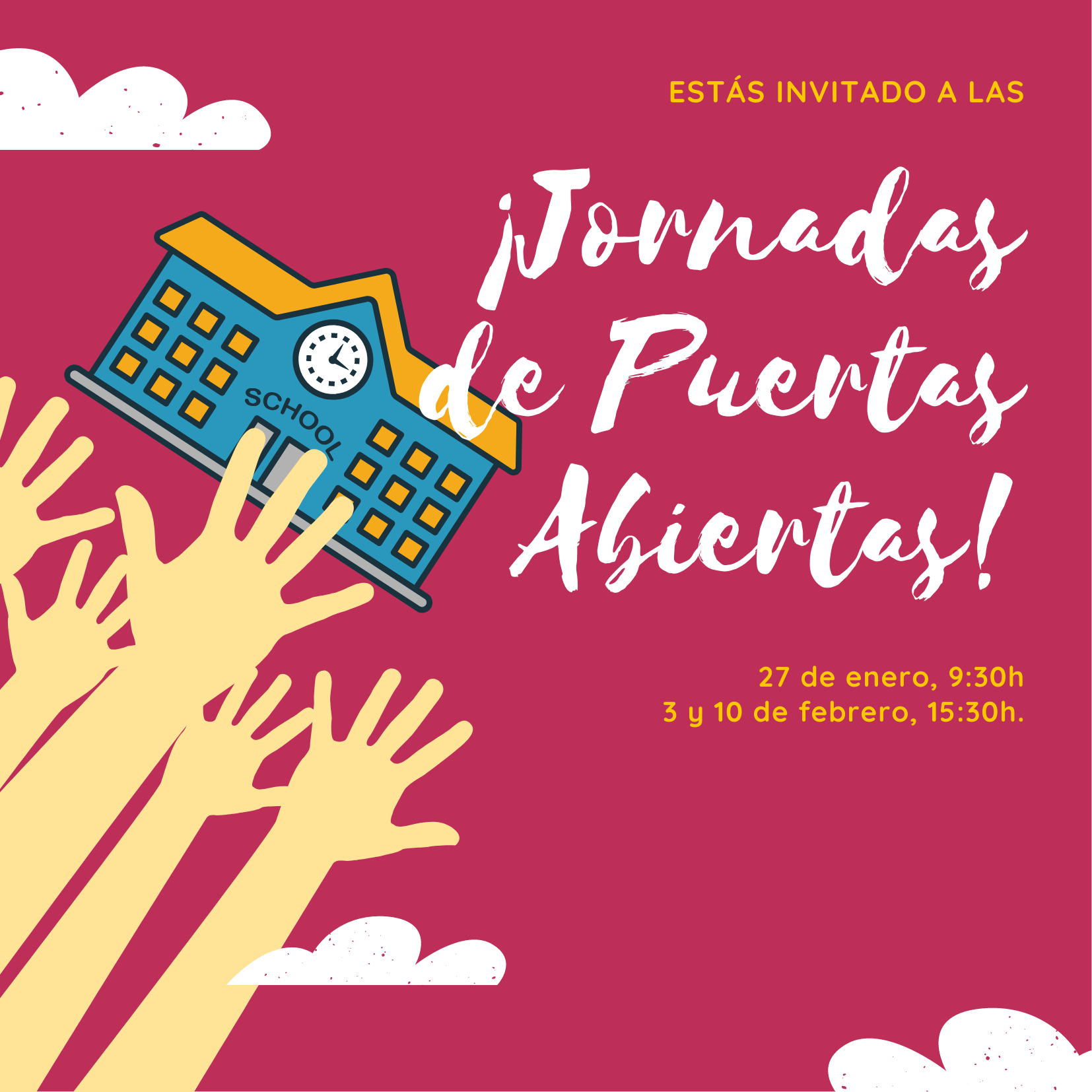 Jornadas de puertas abiertas - Colegio Ntra. Sra. del Rosario de Albacete